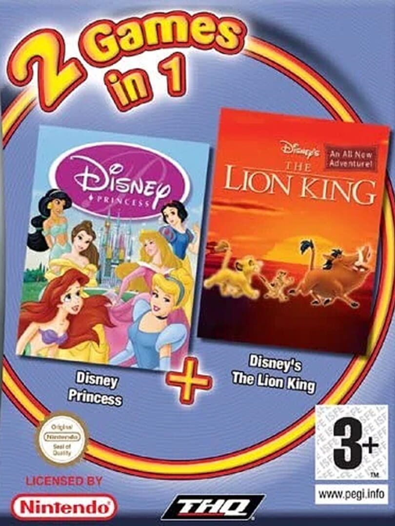 Is 2 Games in 1: Disney Princess + Disney's The Lion King Down Right ...