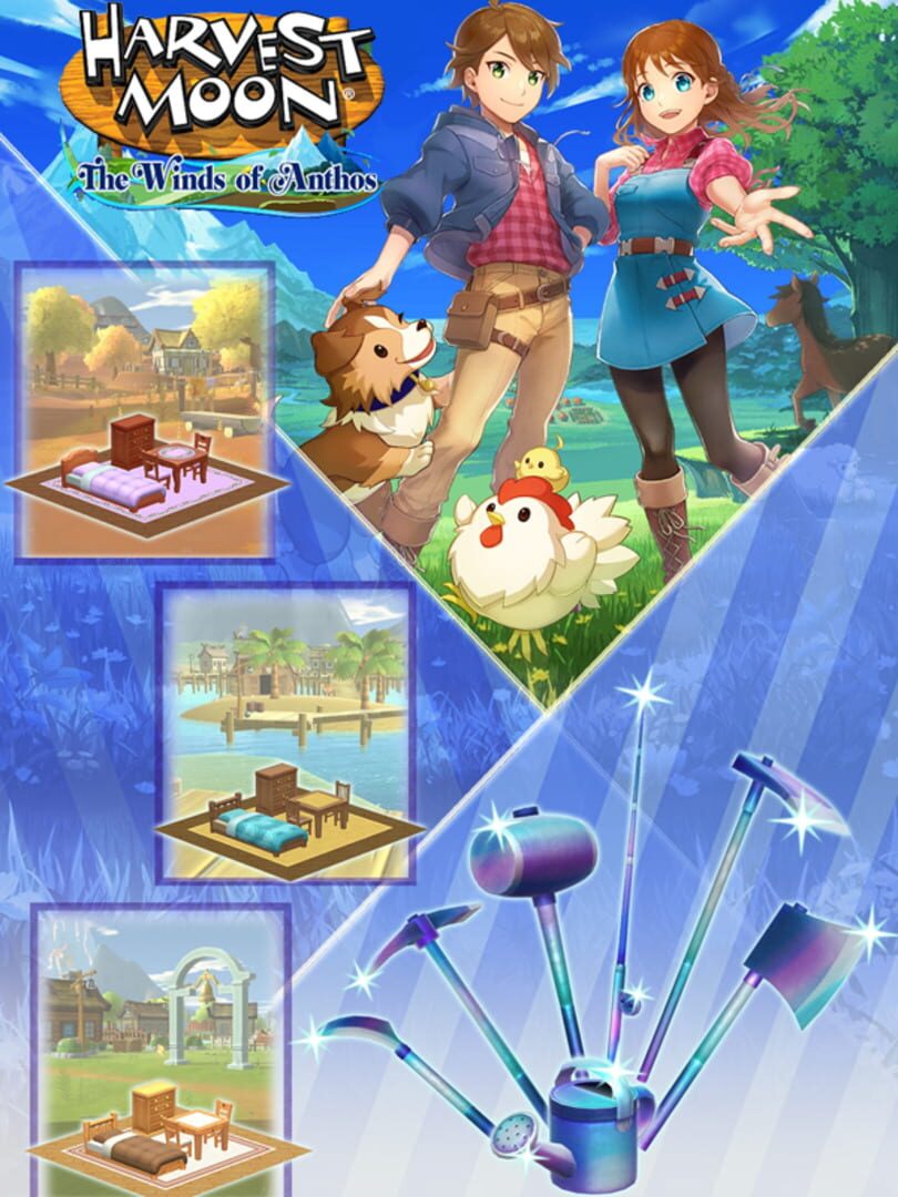 Is Harvest Moon: The Winds of Anthos - Tool Upgrade & New Interior Designs Pack Down Right Now ...